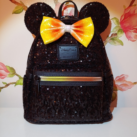 Loungefly | Bags | Loungefly Minnie Mouse Sequin Mini Backpack | Poshmark